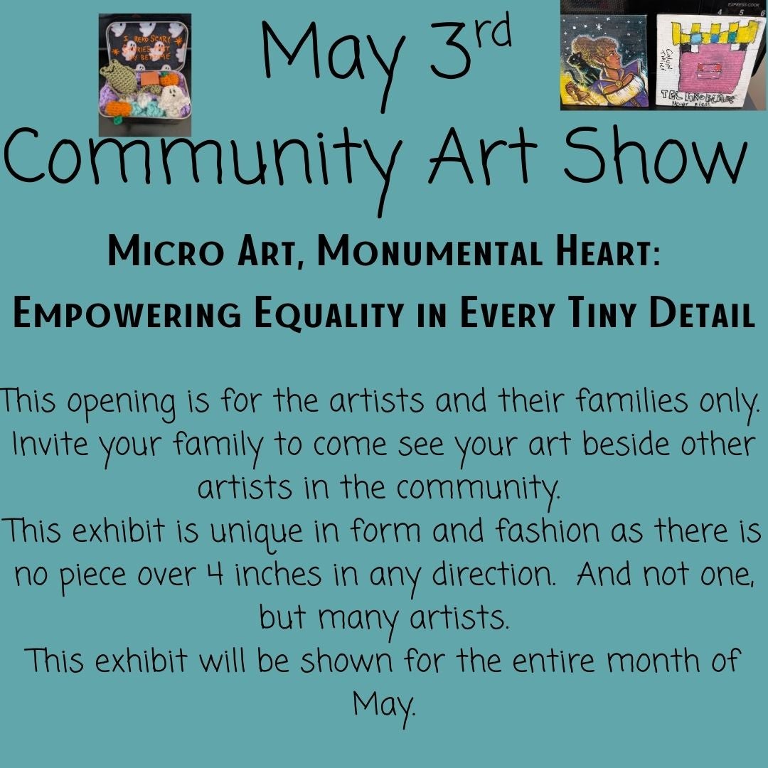 Micro Art, Monumental Heart | The Roasted Bookery | Independent ...