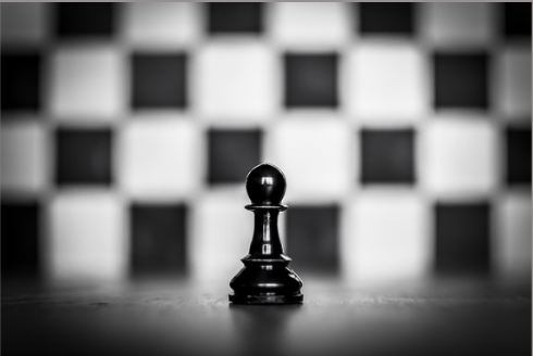 Alysha: Black and White Chess Piece | The Roasted Bookery | Independent ...
